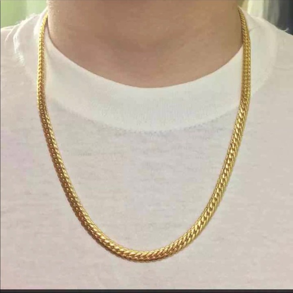 Accessories | New Real 18k Gold Plated Chain | Poshmark